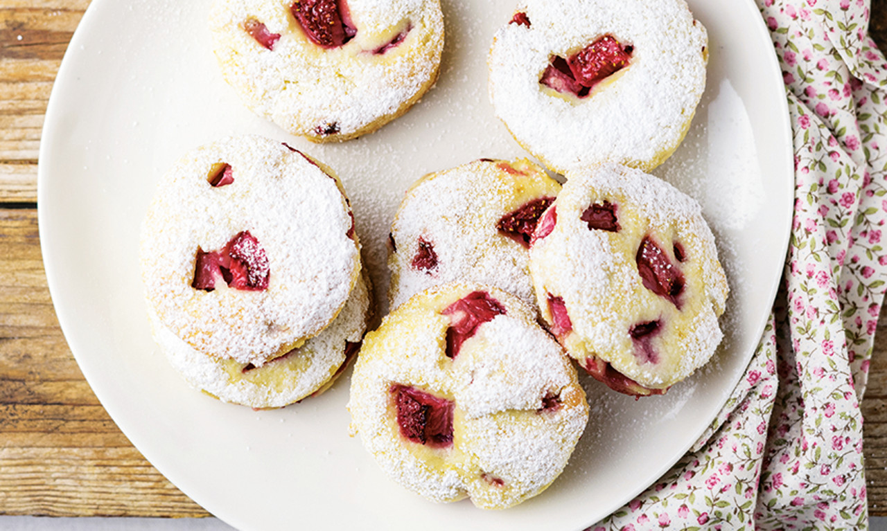 Scones con fragole e ricotta - SuperSigma