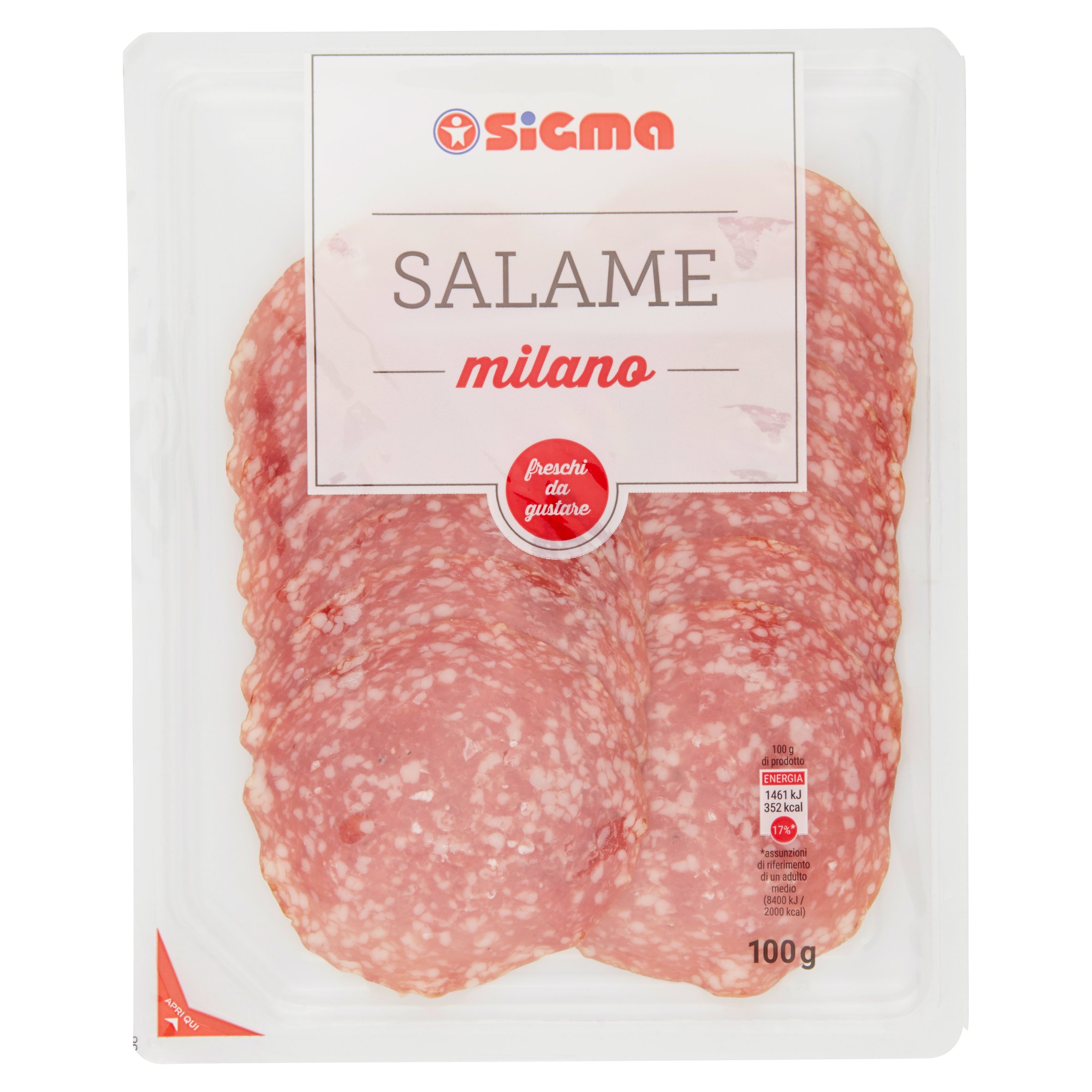Sigma Salame milano 100 g - SuperSIGMA