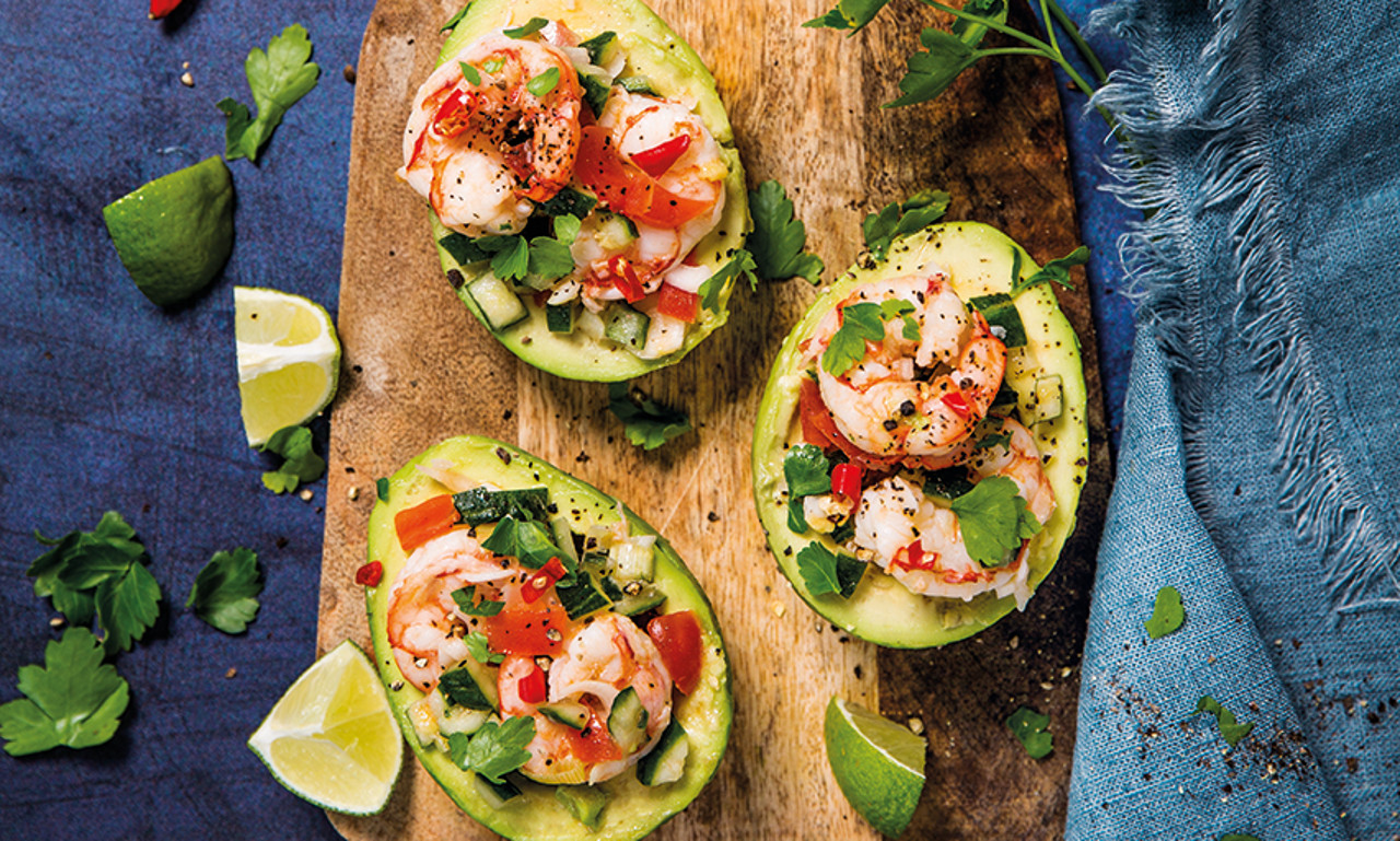 Avocado e gamberi alla messicana - SuperSigma