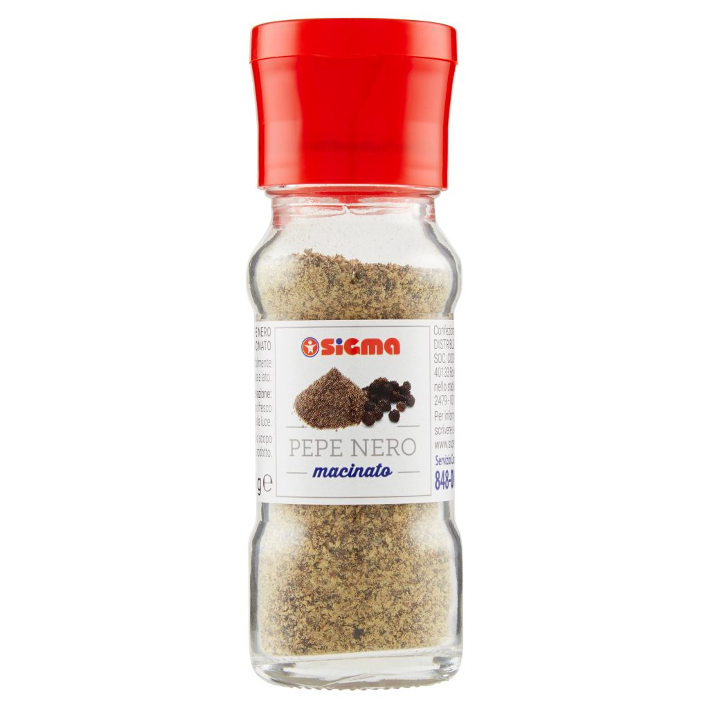 Sigma Pepe Nero macinato 30 g - SuperSigma